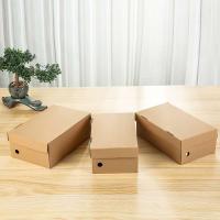 China Mailing 1800gsm CCNB Shoe Packaging Box Brown Corrugated Paper for sale
