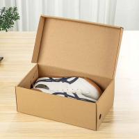 China Mailing 1800gsm CCNB Shoe Packaging Box Brown Corrugated Paper for sale