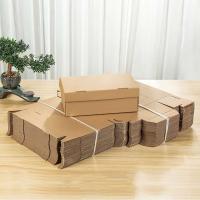 China Mailing 1800gsm CCNB Shoe Packaging Box Brown Corrugated Paper for sale
