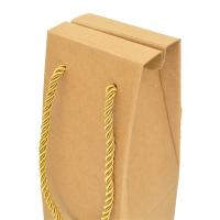 China Bureau Veritas CMYK Wine Bottle Gift Boxes Recycled With Window for sale