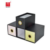 China Sliding Trolley 3 Drawer Box , CMYK 4C Printing Desk Paper Box for sale