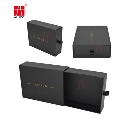 China Kraft Paper Sliding Drawer Gift Boxes Jewelry Use OEM ODM Accepted for sale