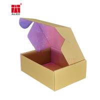 China Silver Stamping Corrugated Mailing Boxes for sale