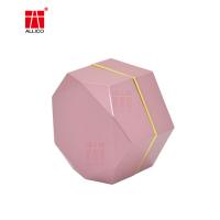 China Ring Display Cardboard Jewelry Gift Box 6.5*6.3*4cm with LED Premium Light for sale