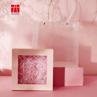 China CMYK 4.3x3.1x1inch Jewelry Cardboard Gift Boxes With Clear Window for sale