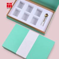 China Clamshell Rigid Cardboard Gift Boxes Book Shape Handmade OEM for sale