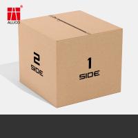 China Single Wall Corrugated Mailing Boxes CMYK Color Shopping Packaging for sale