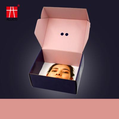 China Single Wall Corrugated Mailing Boxes CMYK Color Shopping Packaging for sale