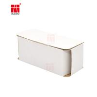 China Blister Inside Folding Lid Postal Boxes , 12x5x5 Inches Glossy White Box for sale
