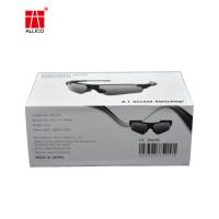 China Sunglasses 285gsm White Paperboard Box , Hinged Lid 6x6 Gift Box for sale