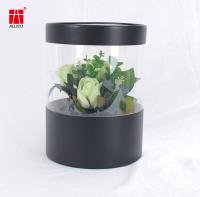 China 128-210Gsm C2S Paperboard Flower Bouquet Gift Box With PVC Window for sale