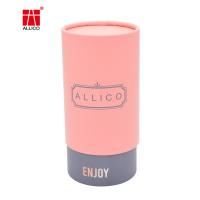 China Paperboard Cylinder Packaging Tubes , Biodegrade Coffee Packaging Boxes Matt Varnish for sale