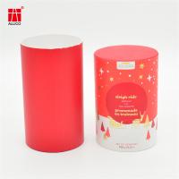China Motif Cosmetic Packaging Tubes , CMYK 300g Cardboard Chirstmas Gift Box for sale