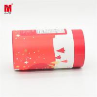 China Motif Cosmetic Packaging Tubes , CMYK 300g Cardboard Chirstmas Gift Box for sale