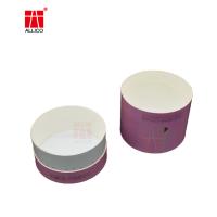 China CMYK Purple Round Tube Cosmetic Packaging Box For Skin Care Product for sale