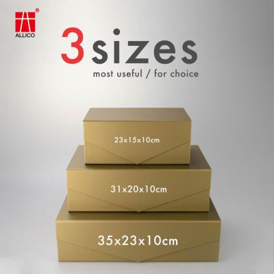 China Rectangle Foldable Packaging Box Magnetic Closure 3.5 - 6.5 Inches for sale