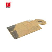 China FSC Kraft Paper Wine Bottle Gift Boxes Collapsible CMYK Color for sale