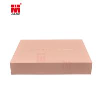 China Pp Lamination Easy Fold Box , 1.5mm Pink Corrugated Shipping Boxes for sale