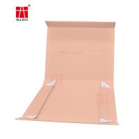 China Pp Lamination Easy Fold Box , 1.5mm Pink Corrugated Shipping Boxes for sale