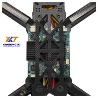China UAV Tracking System Head Tracker FPV PCBA Circuit Control Board with FR4 Base Material for sale
