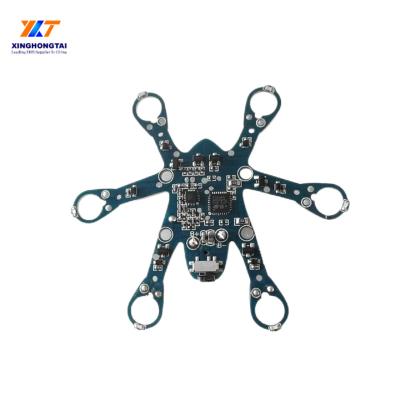 China Fast Turnaround Quick Turn PCB Assembly with OSP Surface Finish and 0.1mm Hole Min for sale