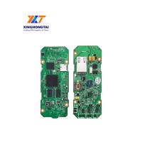 China Min. Silkscreen Text Size 0.2mm Volume PCB Assembly with HASL Surface Finish and Circle Pcb Outline for sale