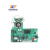 China Min. Silkscreen Text Size 0.2mm Volume PCB Assembly with HASL Surface Finish and Circle Pcb Outline for sale