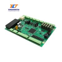 China Min. Silkscreen Text Size 0.2mm Volume PCB Assembly with HASL Surface Finish and Circle Pcb Outline for sale