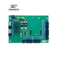 China Black Solder Mask Metal Core PCB with White Silkscreen Color Thermal Conductivity 1-8 W/mK Max. Panel Size 600 X 600 Mm for sale