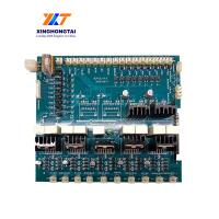 China Black Solder Mask Metal Core PCB with White Silkscreen Color Thermal Conductivity 1-8 W/mK Max. Panel Size 600 X 600 Mm for sale
