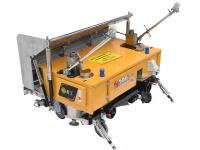 China Construction Equipment  Building Wall Automatic Cement and Sand Mortar Gypsum Stucoo Plaster Robot Tool Render Machine for sale