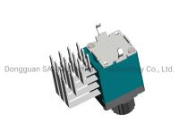 China Four Unit Rotary Potentiometer Vertical Type Square Shape RV97P2B0 for sale