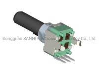 China Rotary 9mm Potentiometer Vertical Insulated Shaft Sealed RV90XB2N0FB for sale