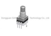 China Sealed Design Rotary Digital Incremental Encoder With Push Switch for sale