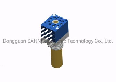China Three Unit 10mm Absolute Rotary Shaft Encoder For Walkie Talkie Interphone for sale