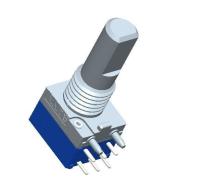 China Dual Unit 18mm Shaft Absolute Rotary Encoder For Car Audio Equipment for sale