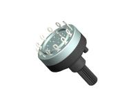 China 26mm Insulated Shaft Multi Way Rotary Switch for sale