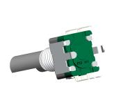 China Vertical Digital Incremental Rotary Encoder With Push Switch 0.5mm Travel for sale