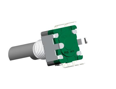 China Vertical Digital Incremental Rotary Encoder With Push Switch 0.5mm Travel for sale