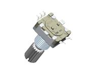 China EC11 Incremental Rotary Encoder 10mA 5V DC Metal Shaft 20mm for Automotive electronics for sale