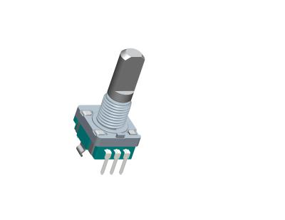 China Vertical Mounting EC11 Incremental Rotary Encoder Switch with 0.5mm Travel for volume adjustment for sale