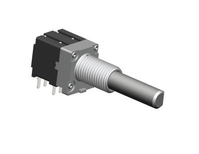 China RE104 Incremental Rotary Encoder 10mA 5V DC Metal Shaft 25mm for Music Instrument for sale