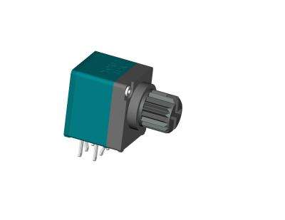 China High Accuracy Rotary Resistor Adjustable ±20% Resistance Tolerance 6mm Shaft Diameter for sale