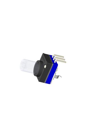 China 24mm Rotary Potentiometer With 10000 Cycles Rotational Life -25C-85C Insulation Resistance 100MΩ Min for sale