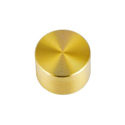 China Plastic Metal Customized Potentiometer Knob With Push-On Or Screw Lock Option for sale