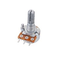 China High Performance Rotary Potentiometer Device 6mm-20mm Shaft Length Resistance 300Ω-3MKΩ for sale