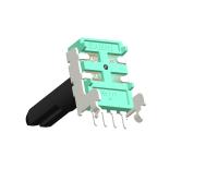 China Low Price 6mm Plastic Shaft RV11  Mono Rotary Potentiometer 300Ω-3MKΩ Range PCB Lug for sale