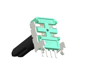 China Low Price 6mm Plastic Shaft RV11  Mono Rotary Potentiometer 300Ω-3MKΩ Range PCB Lug for sale