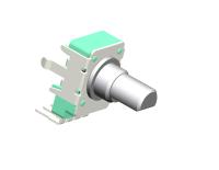 China High Precision PCB Lug Terminal Rotary Potentiometer Single/Dual Shaft -25C-85C Operating Temp for sale
