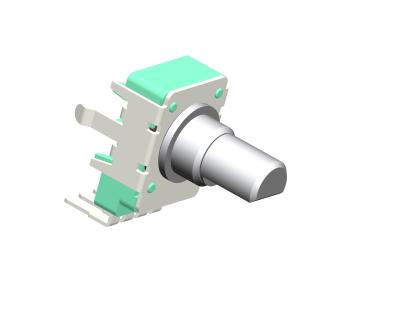 China High Precision PCB Lug Terminal Rotary Potentiometer Single/Dual Shaft -25C-85C Operating Temp for sale